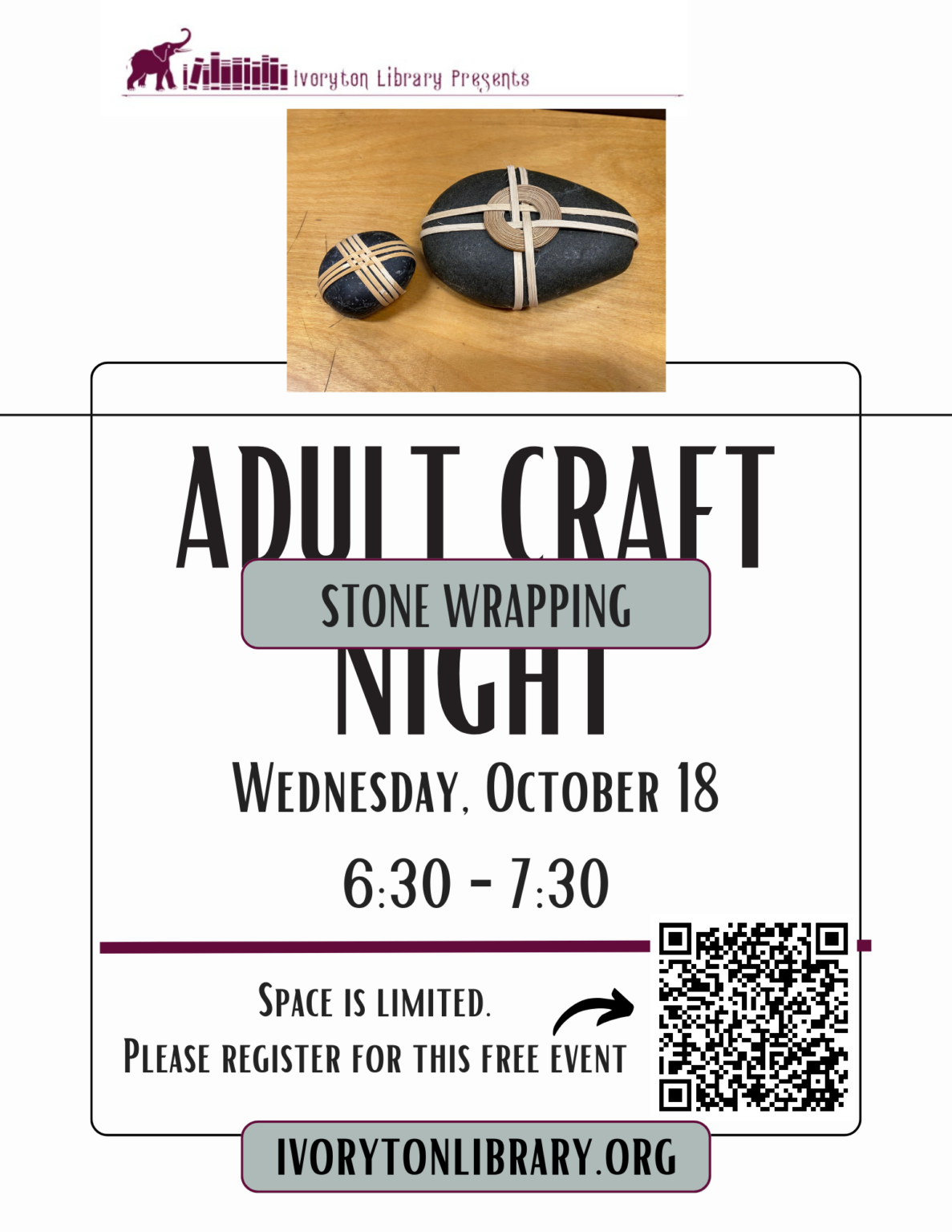 Adult Craft Night – Ivoryton Library